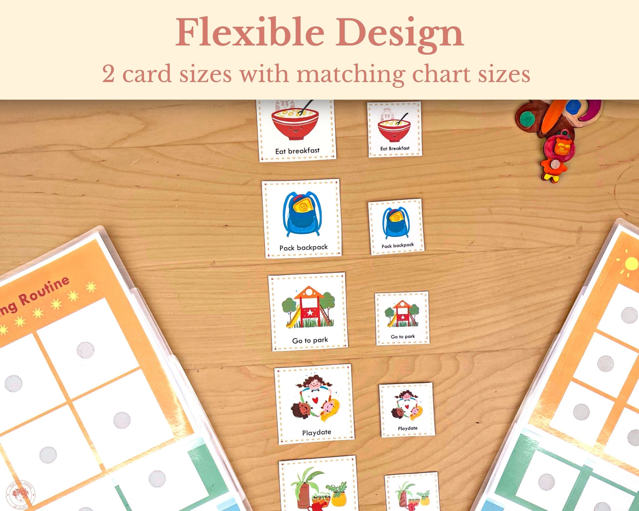 Personalized Daily Routine Charts for Kids With Editable Cards, Rhythm ...