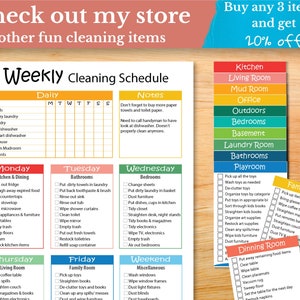 Step by Step Bathroom Routine and Potty Training Chart and Cards ...