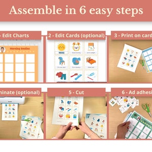 Personalized Daily Routine Charts for Kids With Editable Cards, Rhythm ...