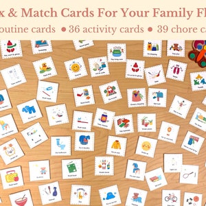 Personalized Daily Routine Charts for Kids With Editable Cards, Rhythm ...