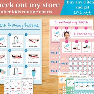 Printable Weekly Potty Training Schedule Pages, Potty Training Sticker ...