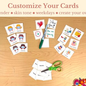 Daily Editable Routine Cards & Charts for Kids, Rhythm Cards, Routine ...