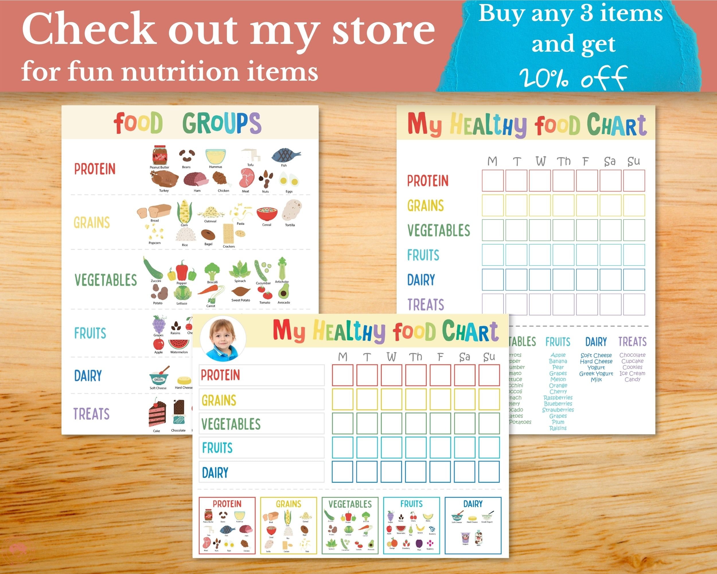 School Lunch Meal Planner Kids Lunchbox Printable Lunch - Etsy
