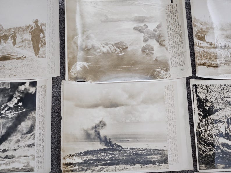 Vintage Official WW2 Wire Photos/press Photos Lot of 9 Different - Etsy