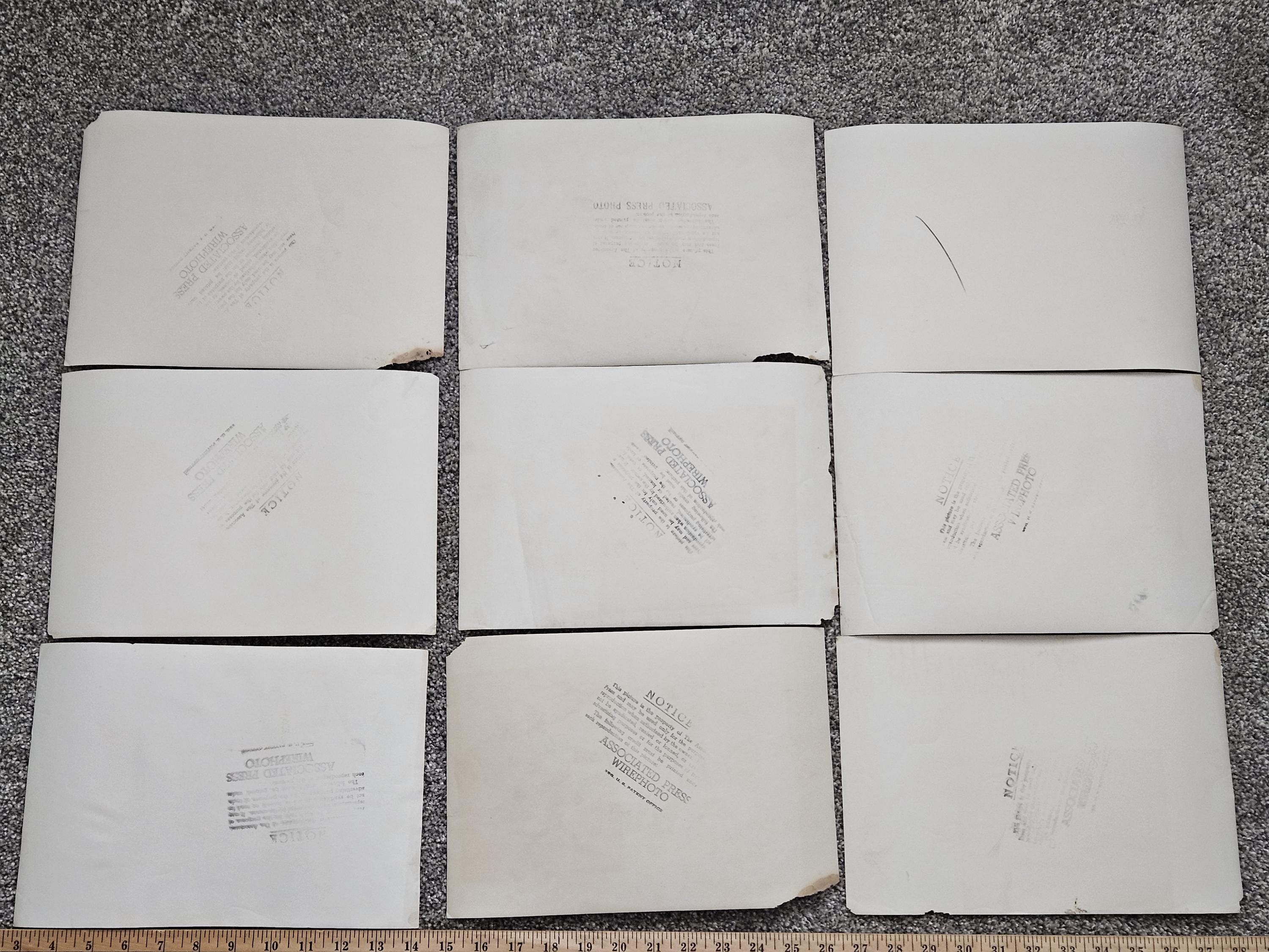 Vintage Official WW2 Wire Photos/press Photos Lot of 9 Different - Etsy