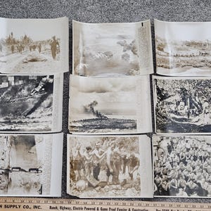 Vintage Official WW2 Wire Photos/press Photos Lot of 9 Different - Etsy