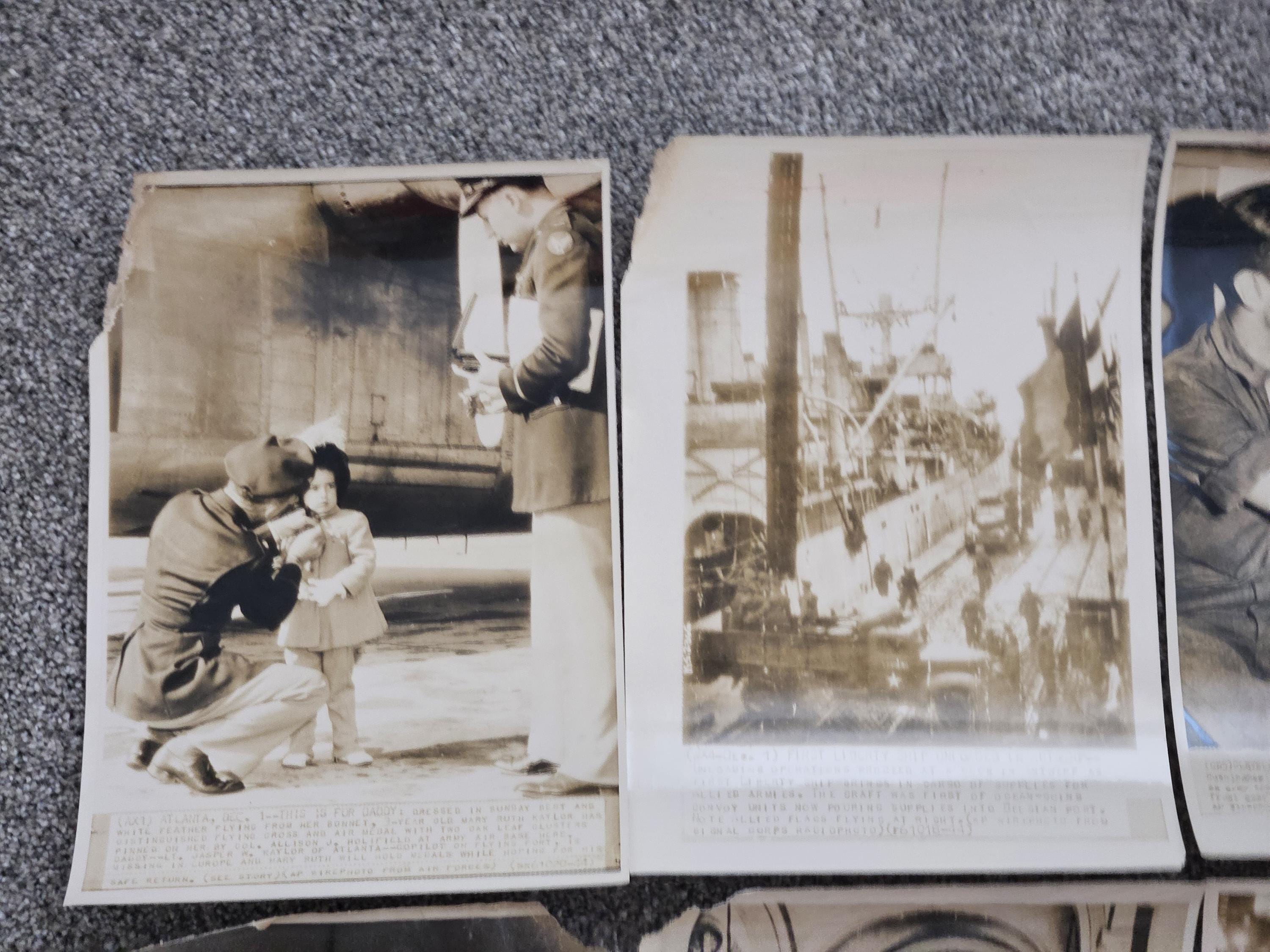 Vintage Official WW2 Wire Photos/press Photos Lot of 6 Different - Etsy