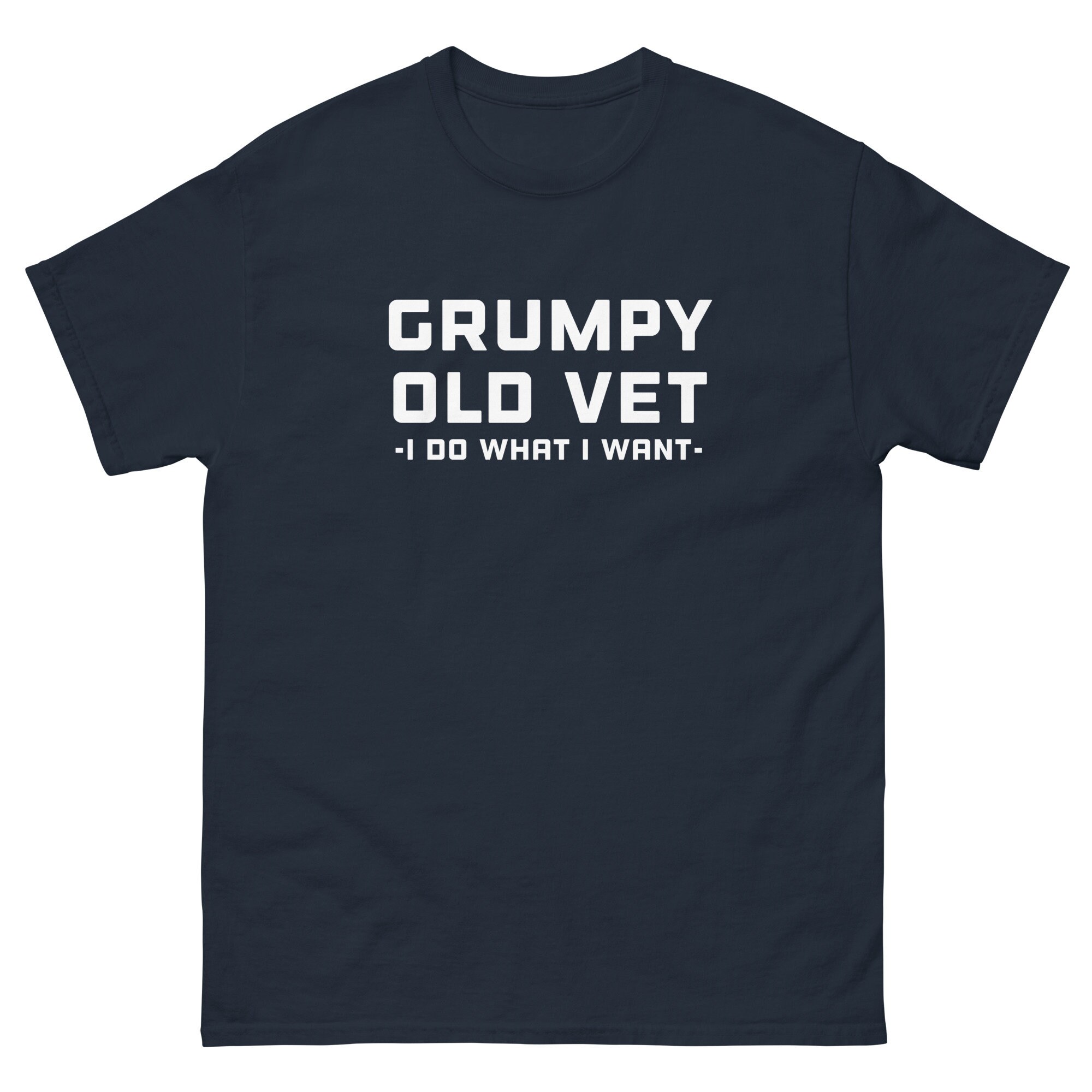 Grumpy Old Vet Classic Tee - Etsy