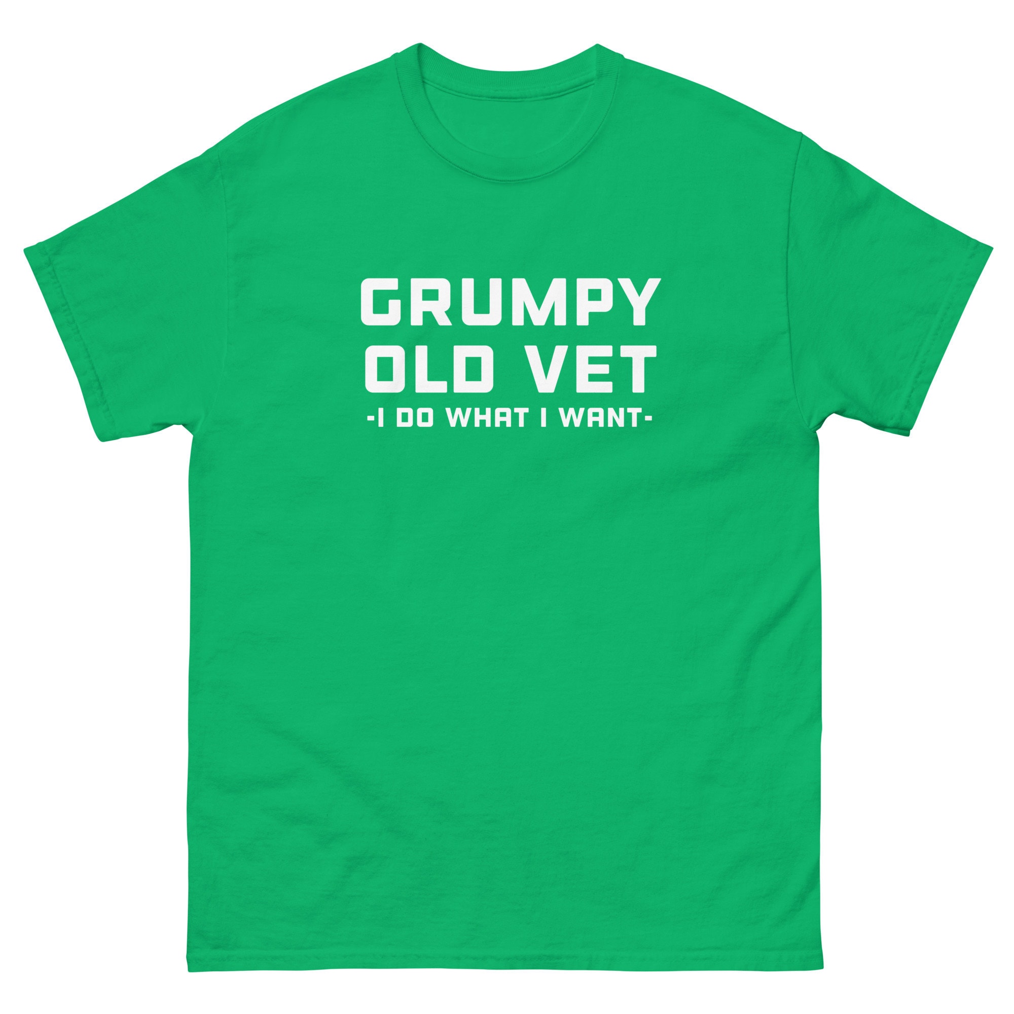 Grumpy Old Vet Classic Tee - Etsy