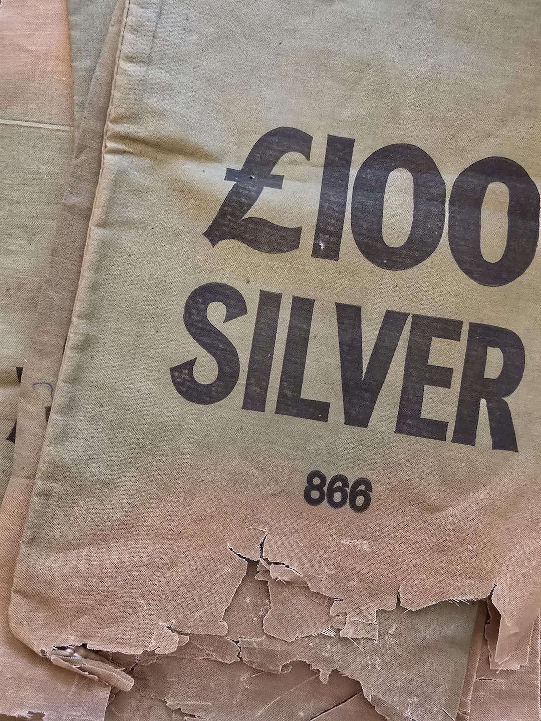 Vintage 1940s, WW2 British, Silver Money Bank Bags, Worn - Etsy