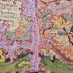 Whimsical Altered Book – a Vintage Fantasy Collage, Recycled Papers - Etsy
