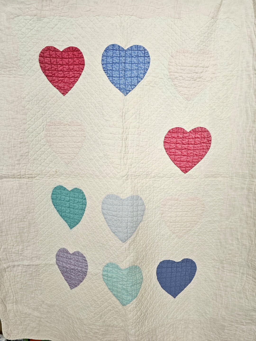 Vintage Quilt, Signed 1990, Judi Boisson, American Country, 1990's ...