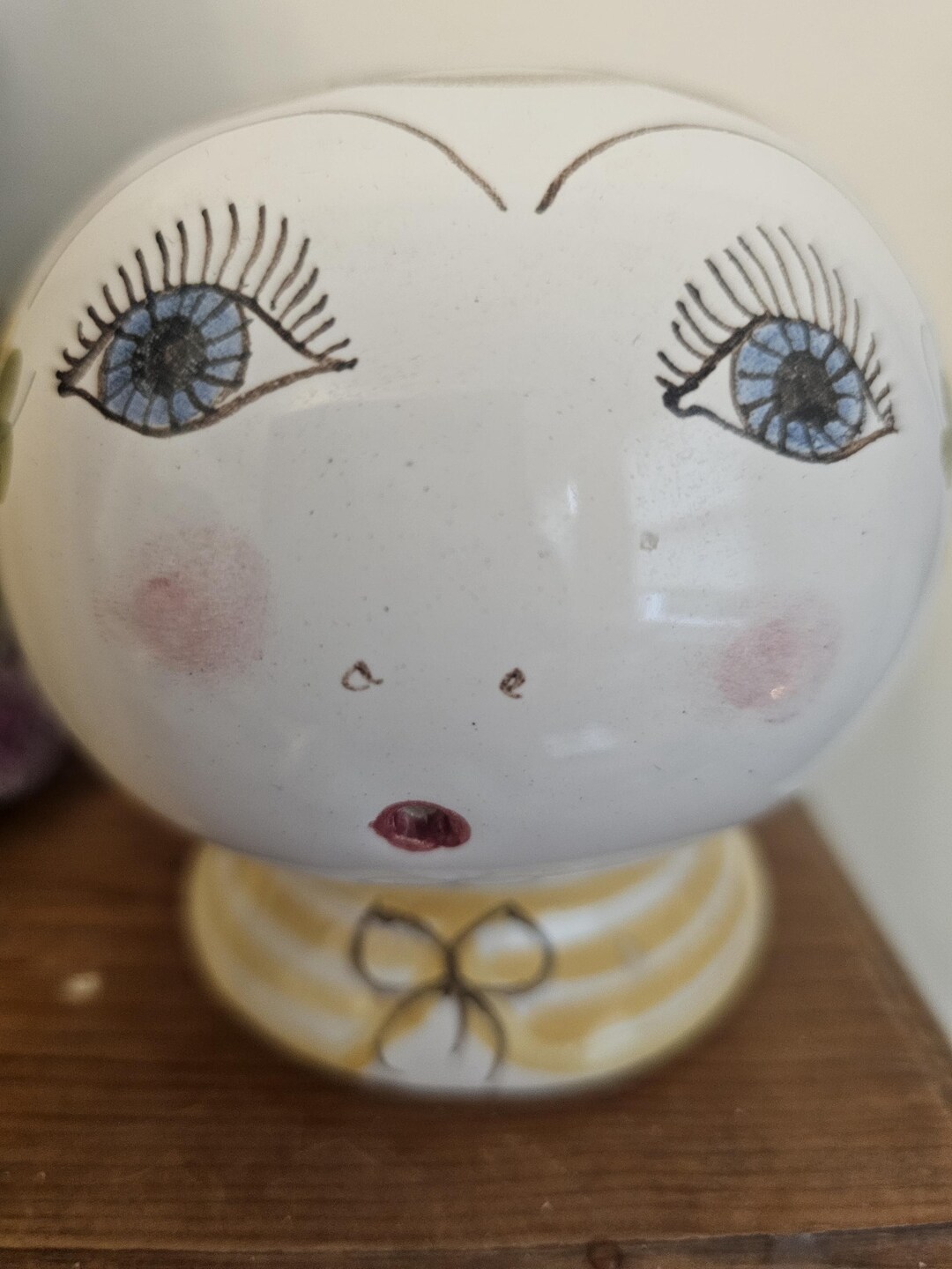 Rare Mid-century Italian Ceramic String Holder - Etsy