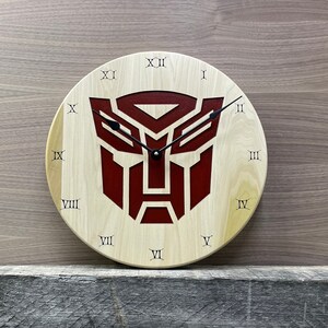 Autobots Wall Clock, Transformers, Awesome Anchor Gift Dad Mom Husband ...