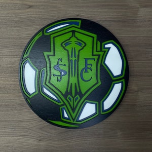 Seattle Sounders Inspired 3D Sign, Soccer Team, Awesome Anchor Gift Dad ...