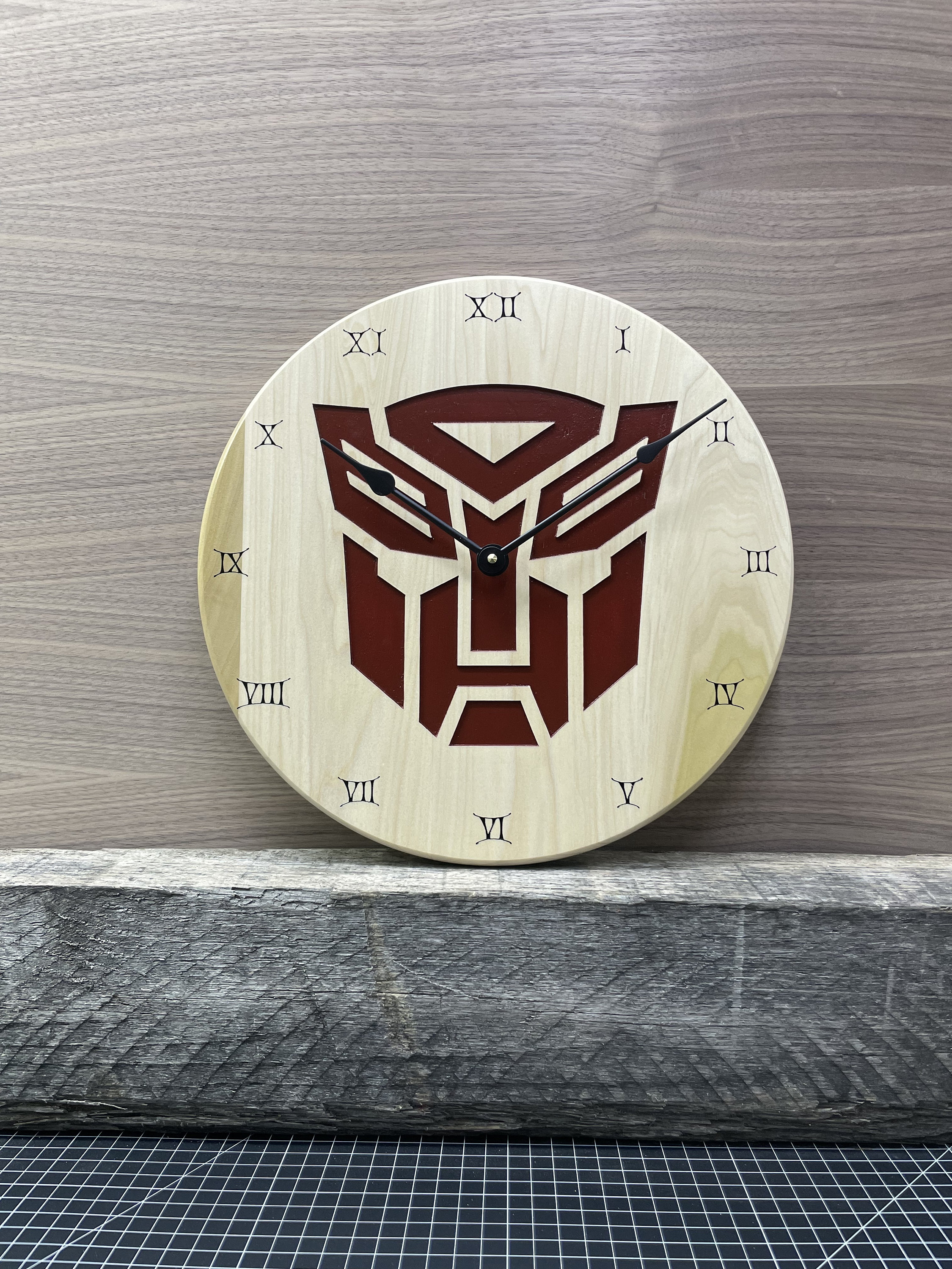 Autobots Wall Clock, Transformers, Awesome Anchor Gift Dad Mom Husband ...