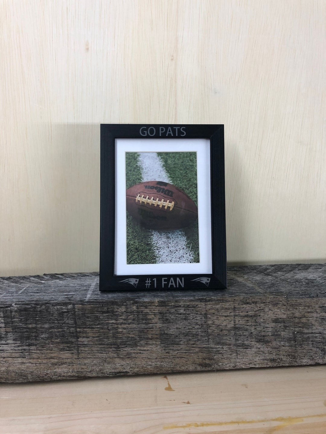 Patriots #1 Fan Picture Frame: Football Gift - Etsy