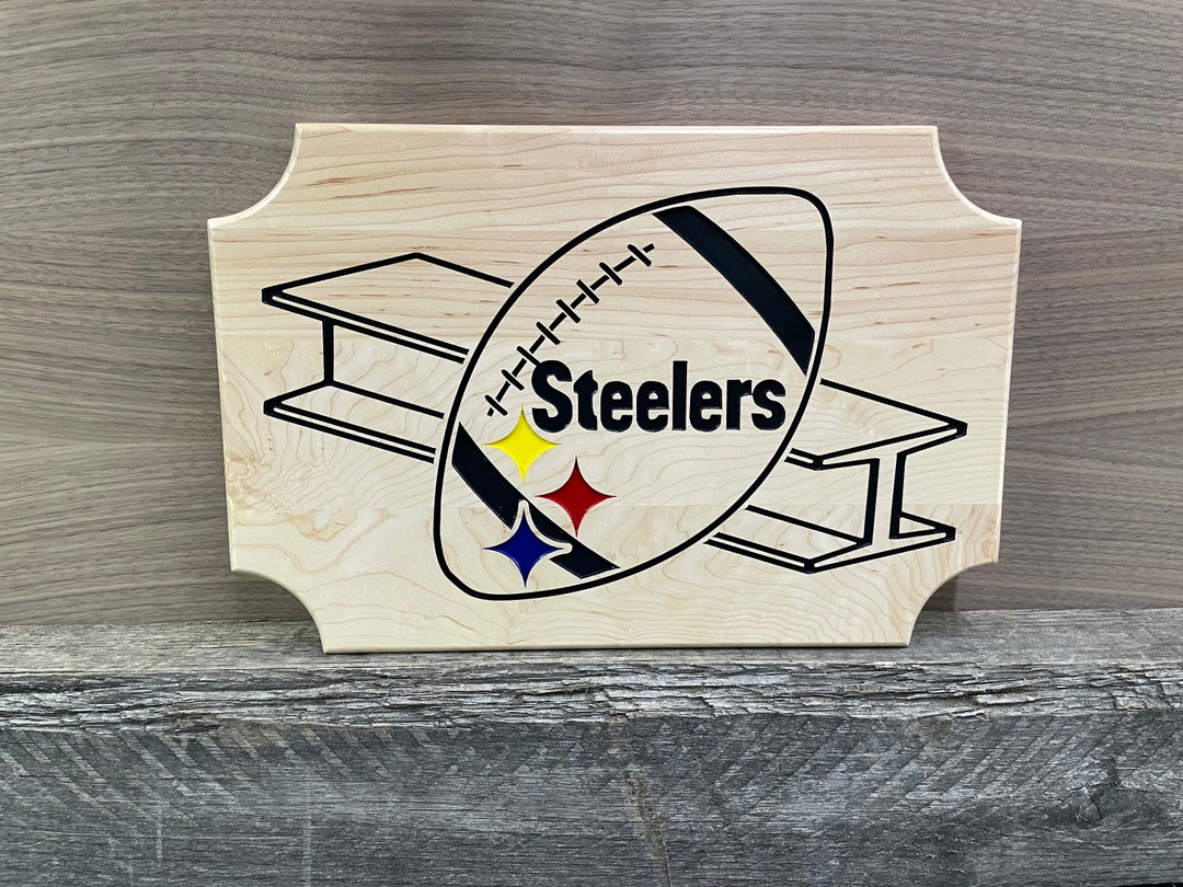 Steelers Inspired Sign, Custom Man Cave Sign, Garage or Game Room ...