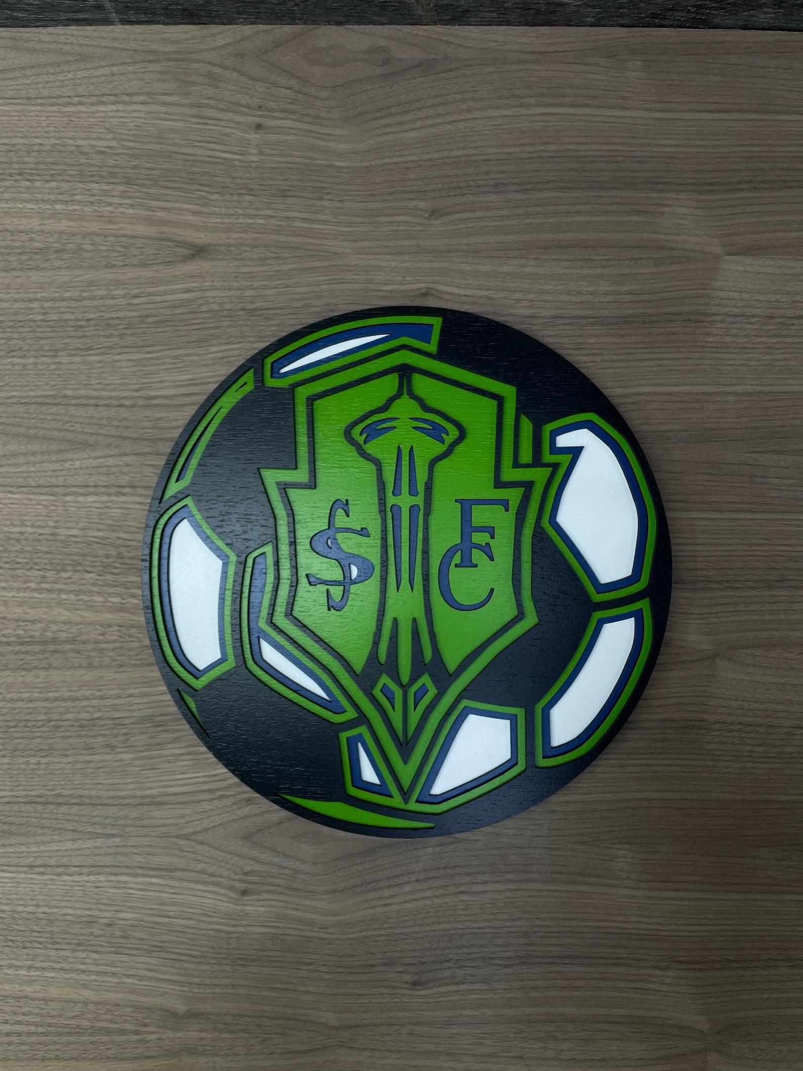 Seattle Sounders Inspired 3D Sign, Soccer Team, Awesome Anchor Gift Dad ...