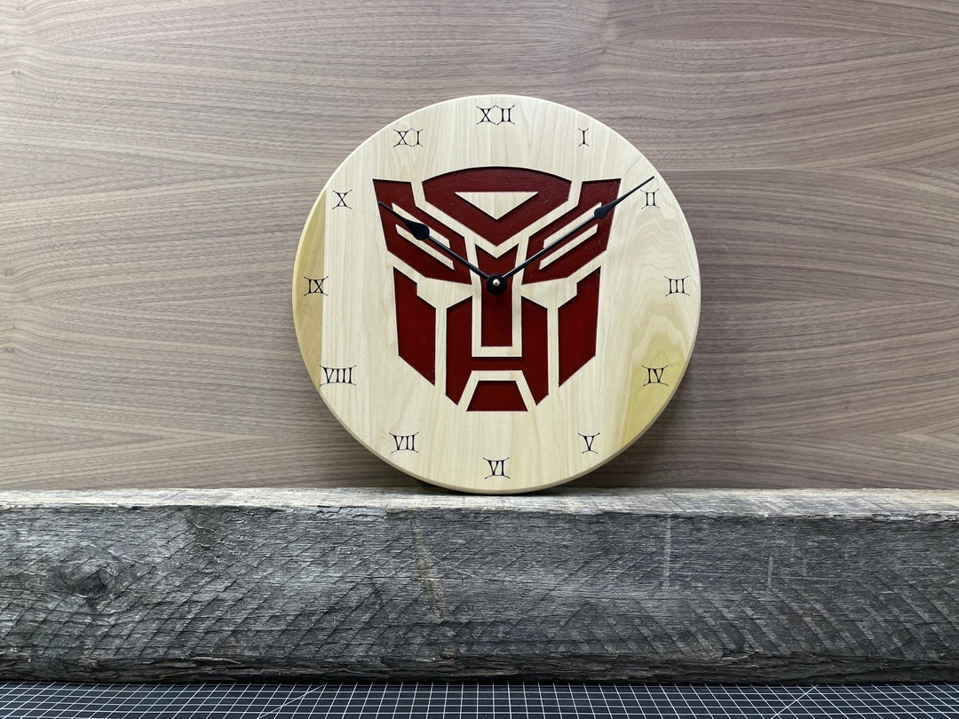Autobots Wall Clock, Transformers, Awesome Anchor Gift Dad Mom Husband ...