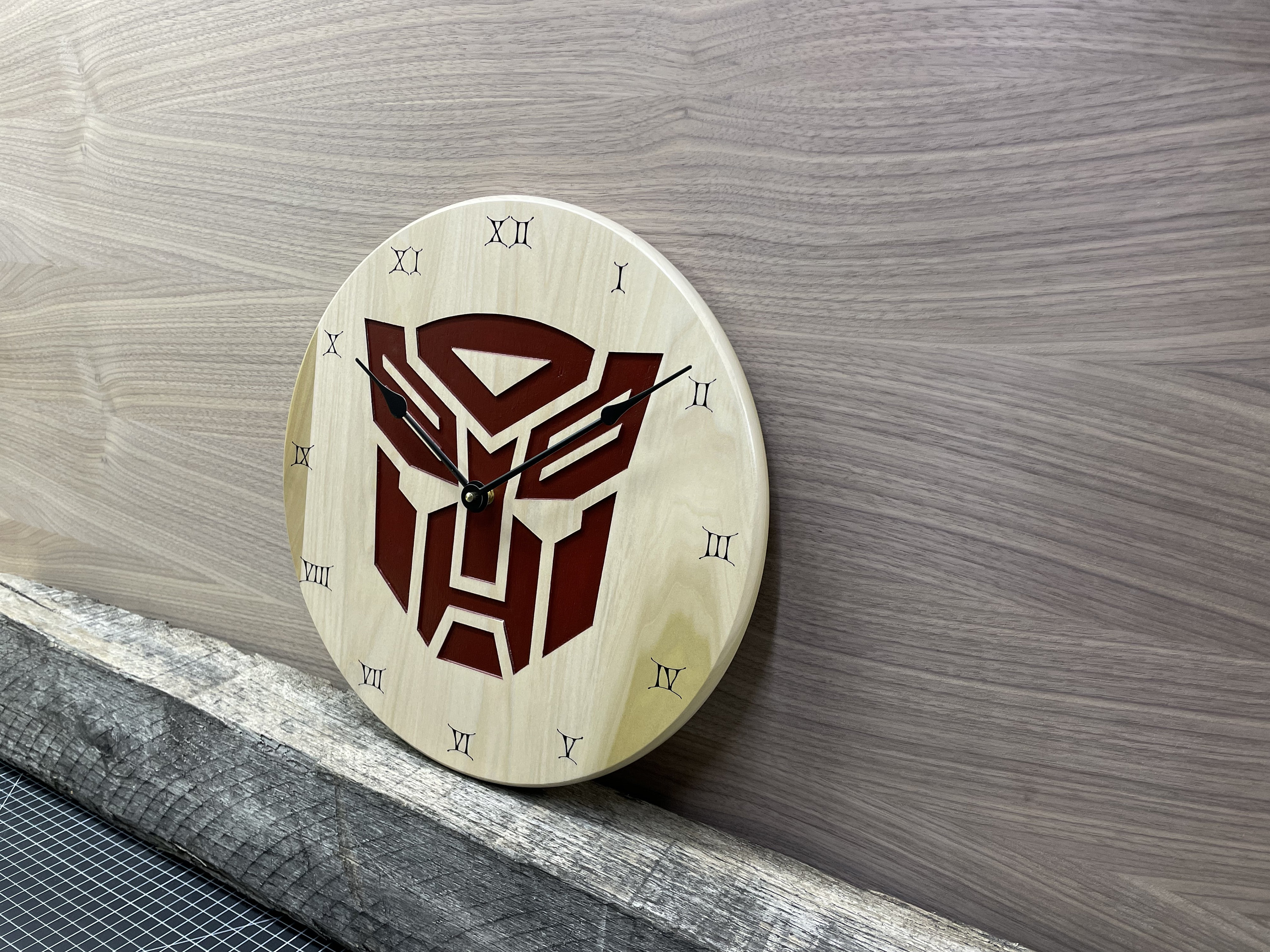 Home & Living Autobots Wall Clock Awesome Anchor Gift Dad Mom Husband ...