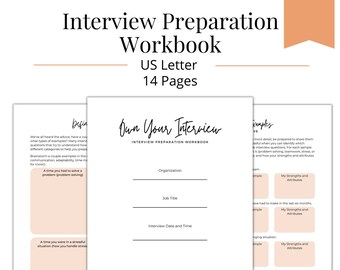 Interview Workbook - Etsy