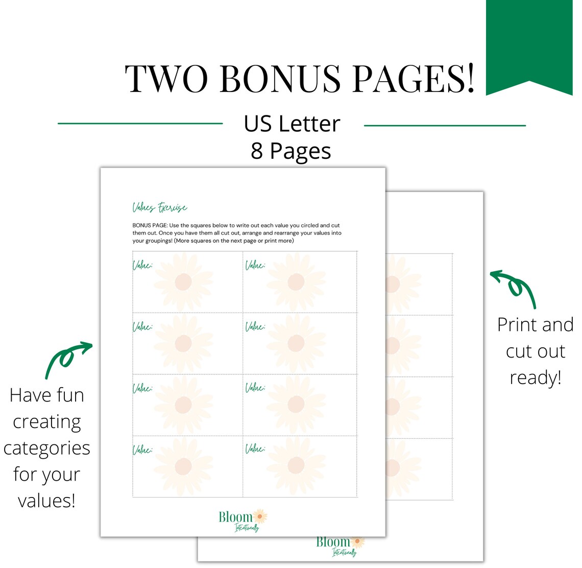 Values Identification Guided Exercise; Identify Your Values Worksheet ...