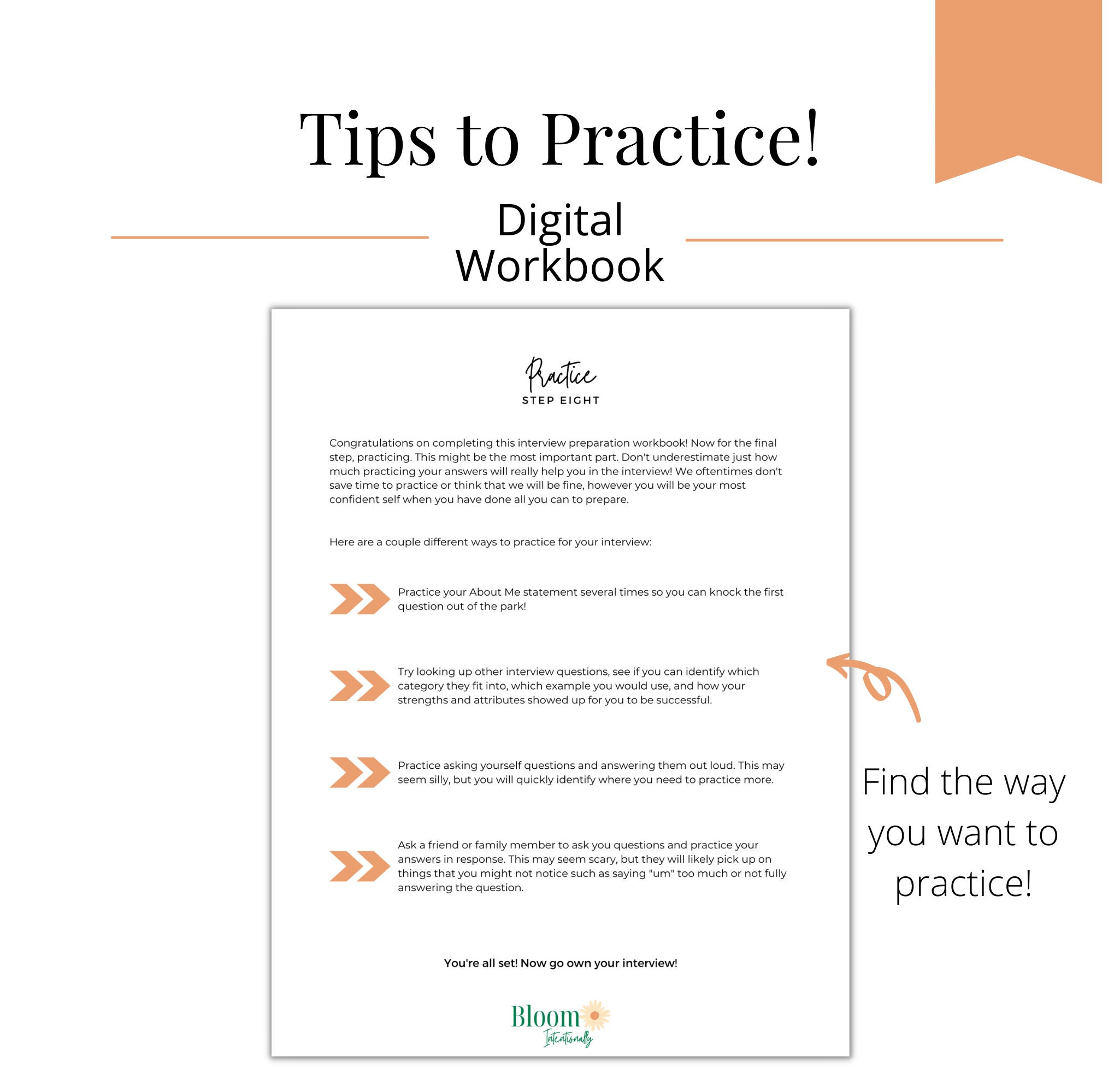 Interview Preparation Digital Workbook - Etsy