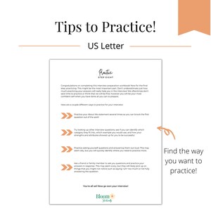 Interview Preparation Printable Workbook - Etsy