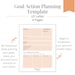 Goal Breakdown: Action Planning Template - Etsy