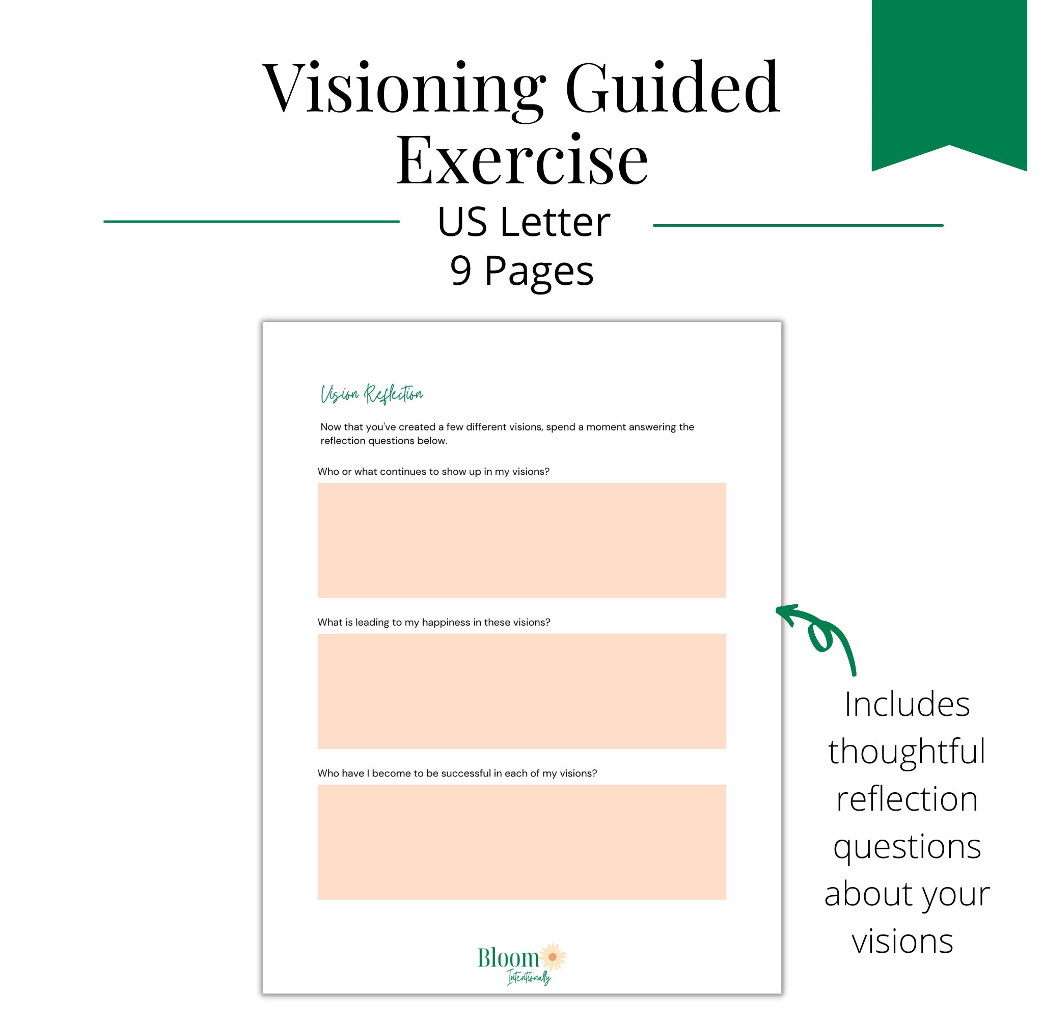 Visioning Guided Exercise; Envision Your Meaningful Life - Etsy