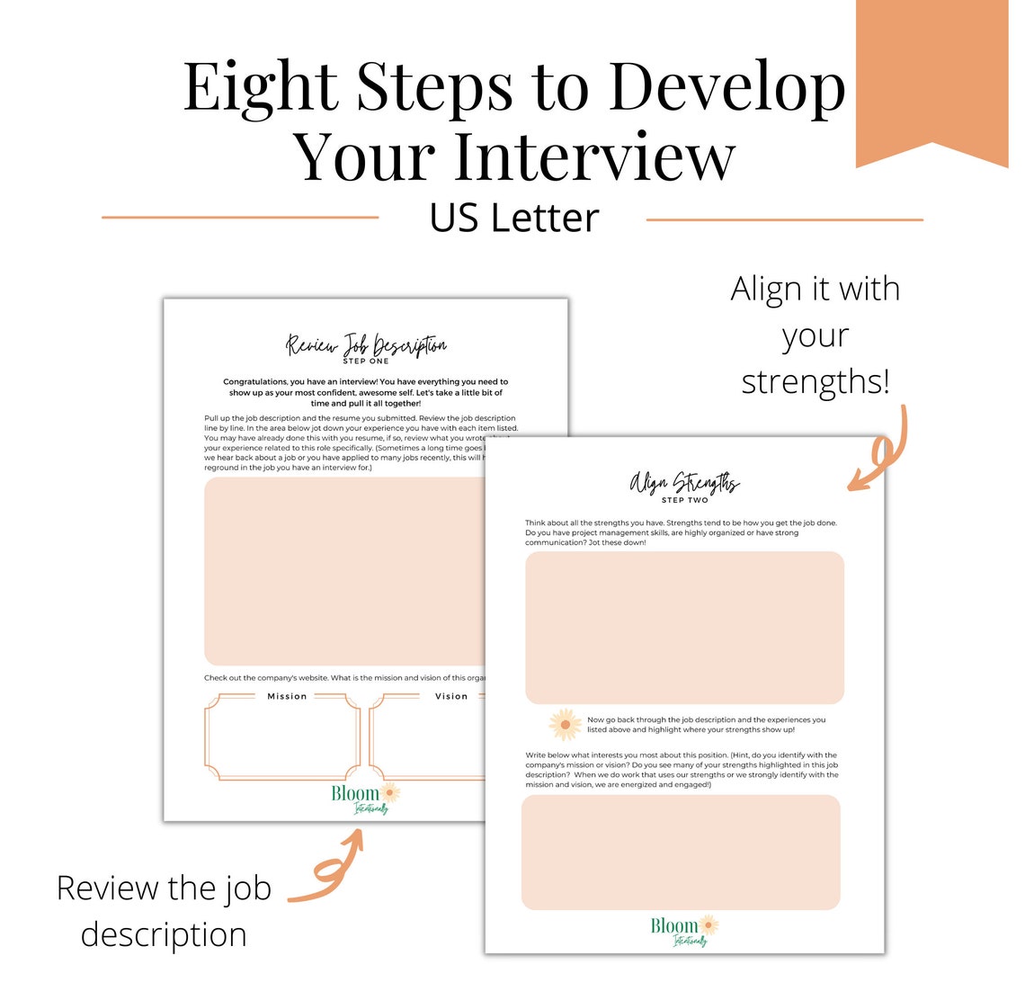 Interview Preparation Printable Workbook - Etsy