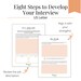 Interview Preparation Printable Workbook - Etsy