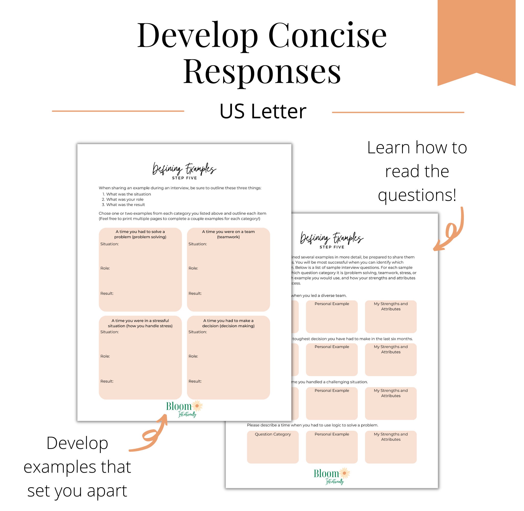 Interview Preparation Printable Workbook - Etsy