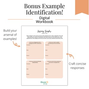 Interview Preparation Digital Workbook - Etsy
