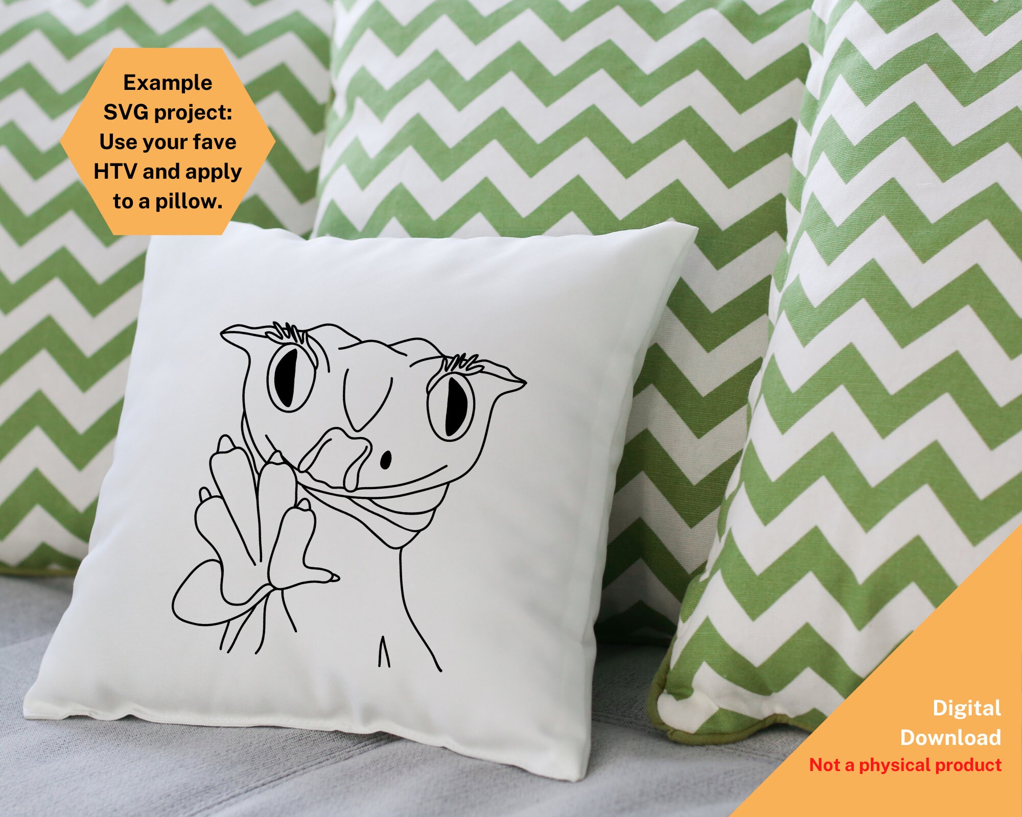 Crested Gecko SVG Digital Download | Gecko Cut File | Svg Jpg Png Dxf ...