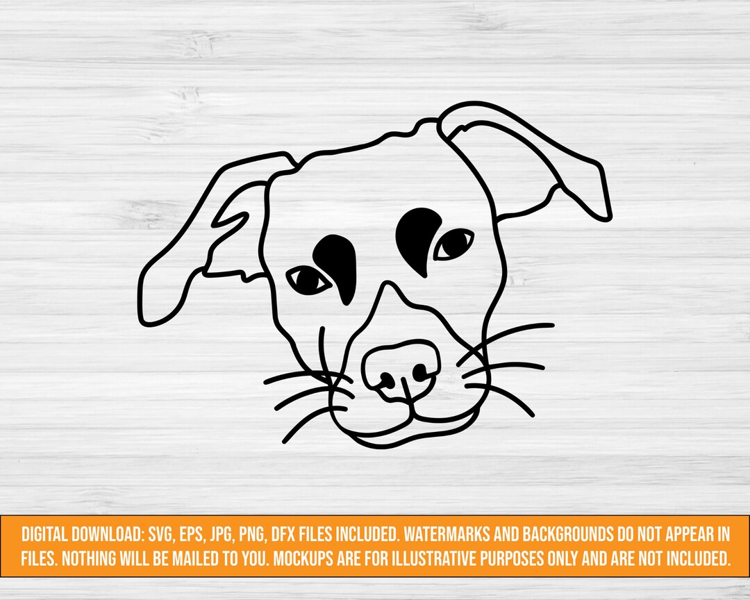 Dog SVG Digital Download | Dog Cut File | Svg Jpg Png Dxf Eps Files - Etsy