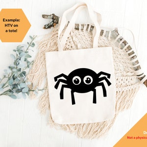 Halloween Spider SVG, Jumping Spider Cut File, Svg, Jpg, Png, Dxf, Eps ...