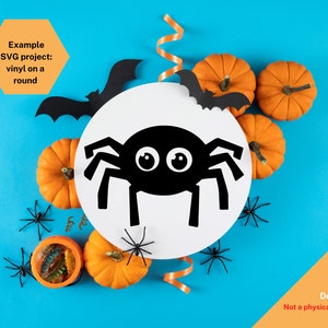 Halloween Spider SVG, Jumping Spider Cut File, Svg, Jpg, Png, Dxf, Eps ...