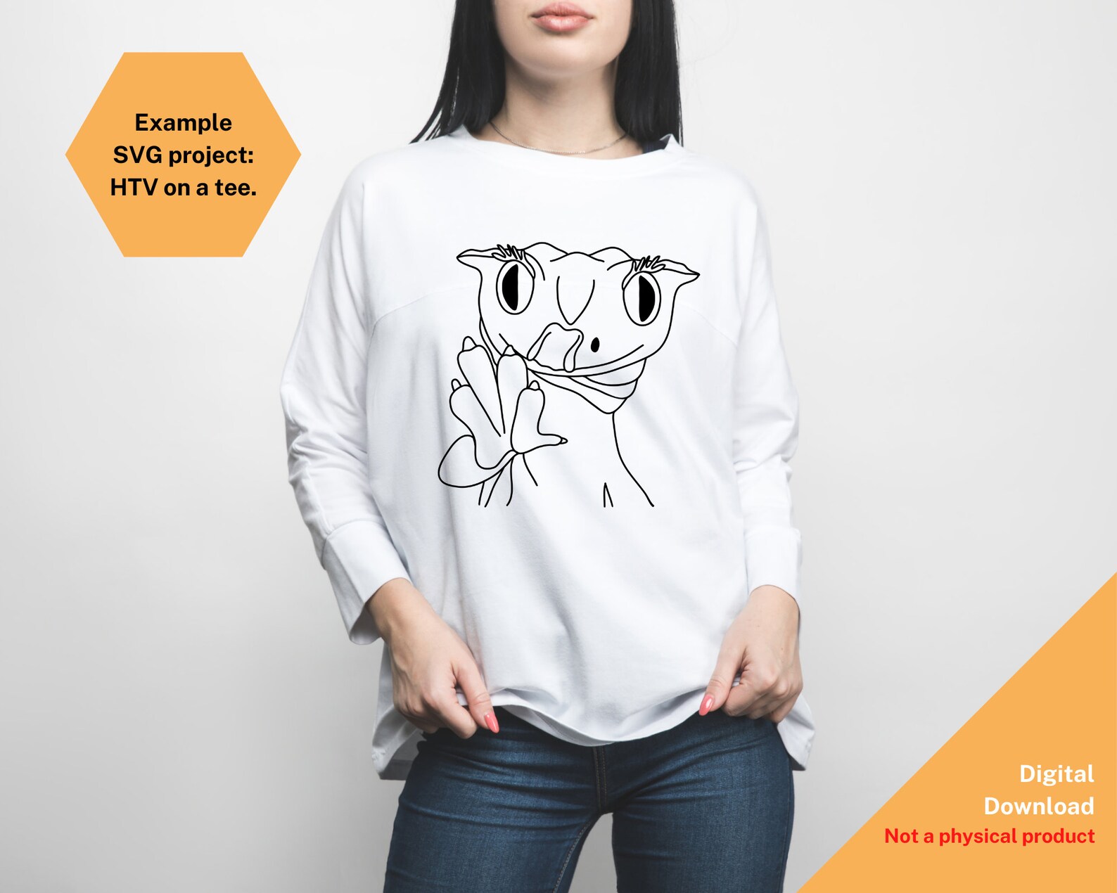 Crested Gecko SVG Digital Download | Gecko Cut File | Svg Jpg Png Dxf ...