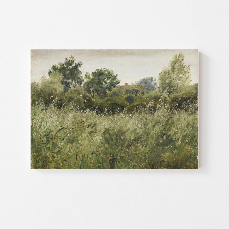 Spring Landscape Print SET Vintage Gallery Wall Farmhouse | Etsy