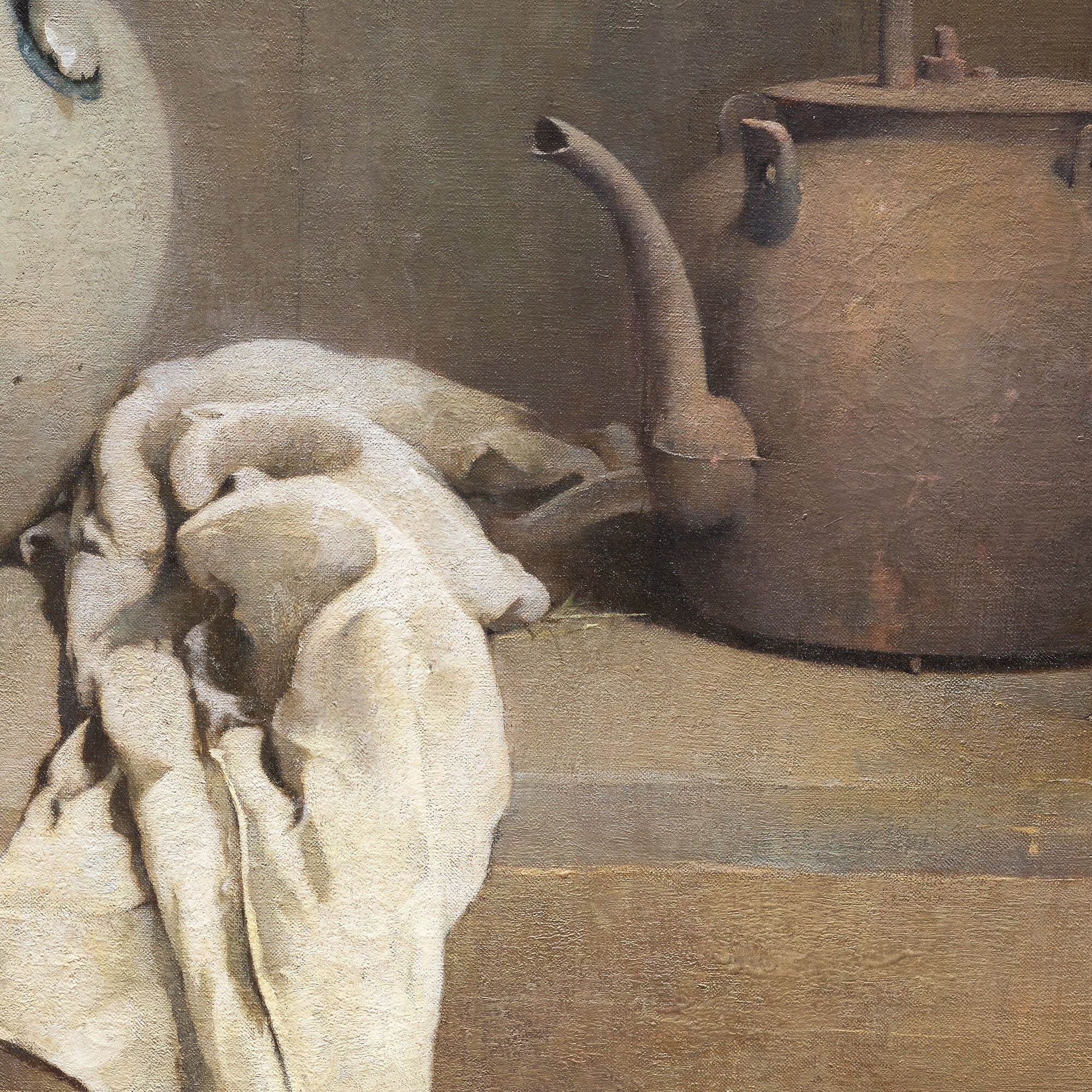 Vintage Rustic Kitchen Painting | Farmhouse Print | Still Life Painting ...