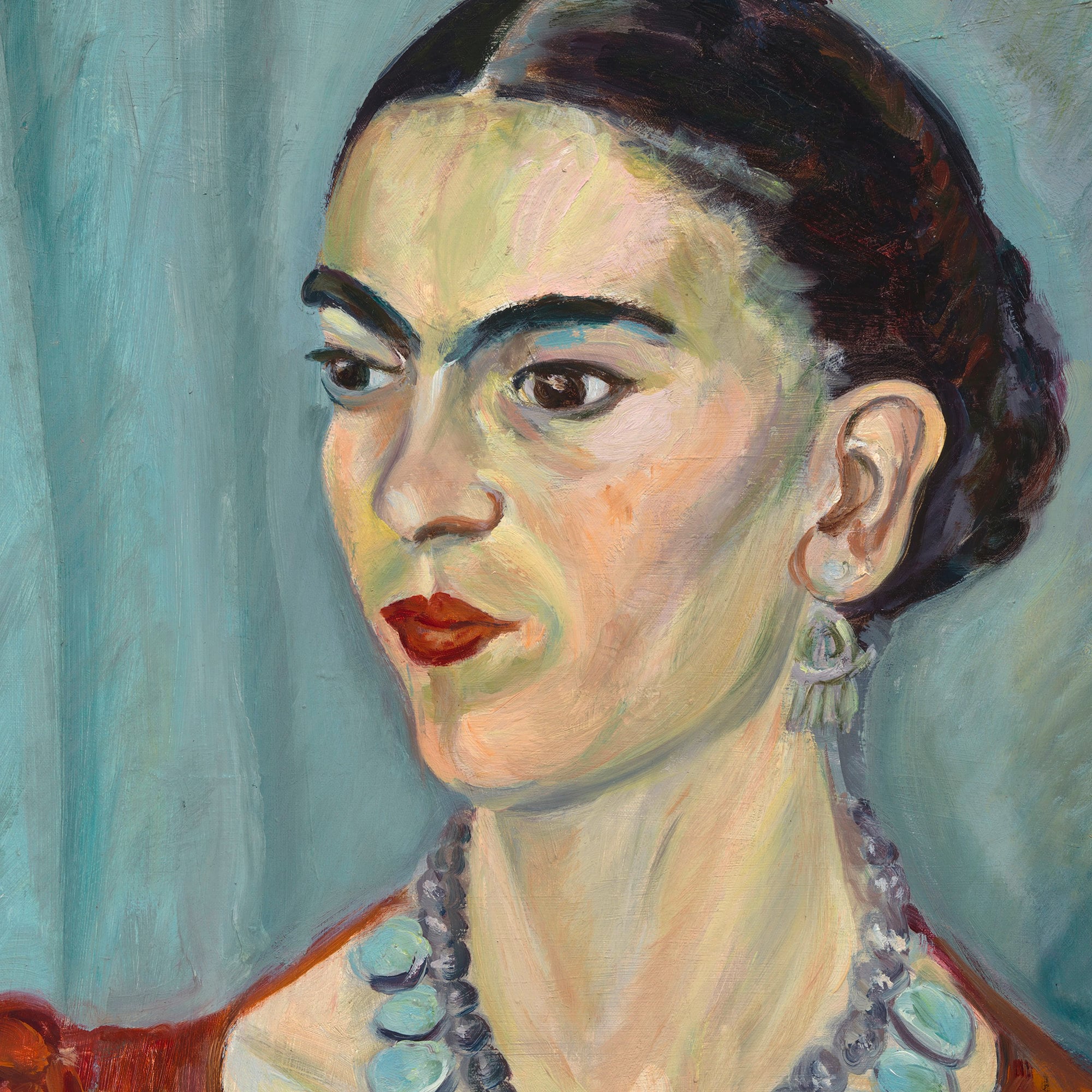 Frida Oil Painting Frida Kahlo Art Frida Vintage Prints - Etsy