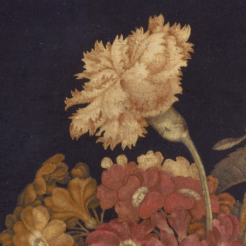 Roses Painting Victorian Flower Painting Vintage Floral - Etsy