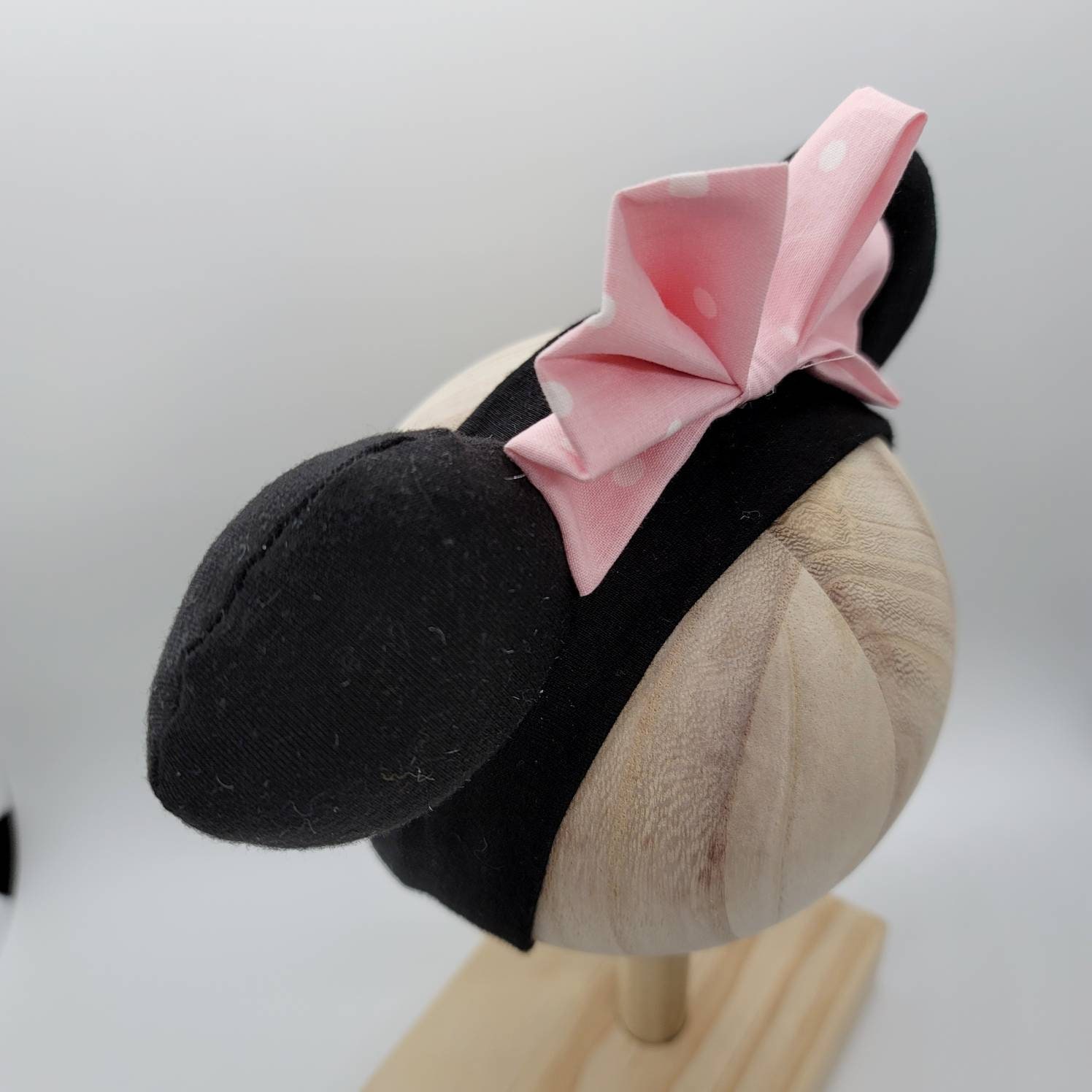 Baby Minnie Ears, Mouse Ears, Minnie Elastic Headband, Baby Mouse Ears ...