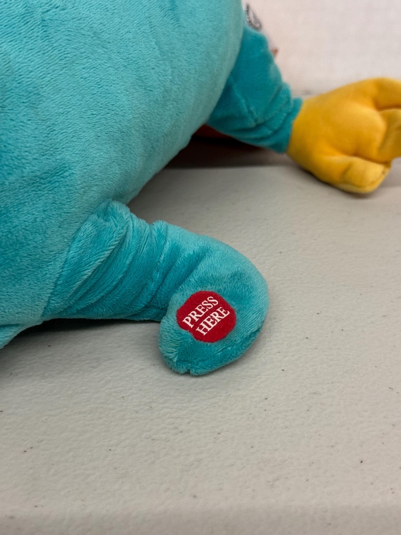 Perry the Platypus Disney Store Noise Making Plush - Etsy