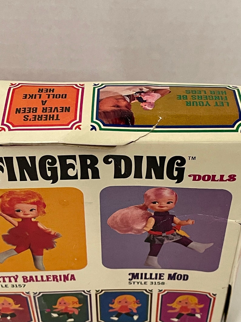 Betty Ballerina Finger Ding Doll - Etsy