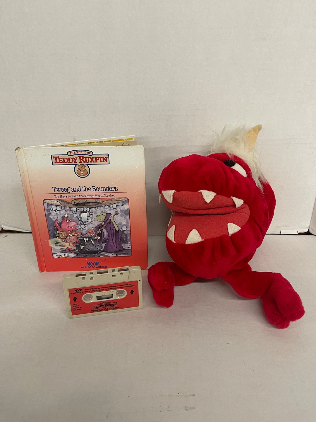 The Bounder Teddy Ruxpin Plush Puppet - Etsy