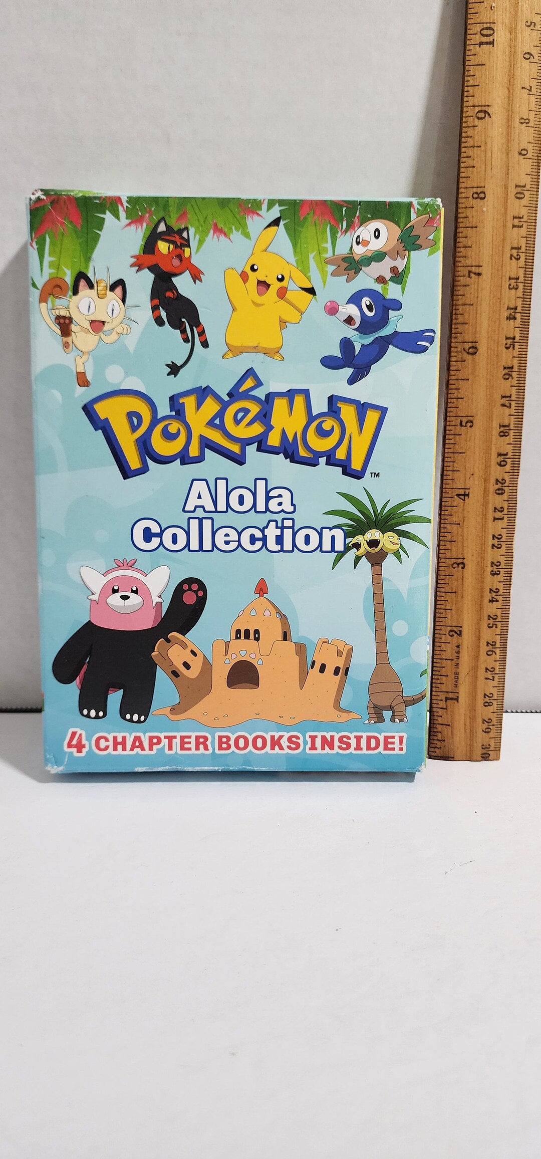 Pokemon Alola Collection Scholastic 4 Book Set - Etsy