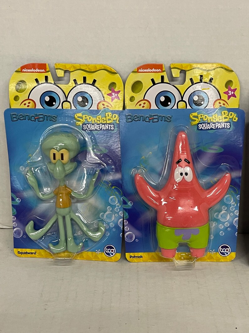 Spongebob Bend-ems Set - Etsy